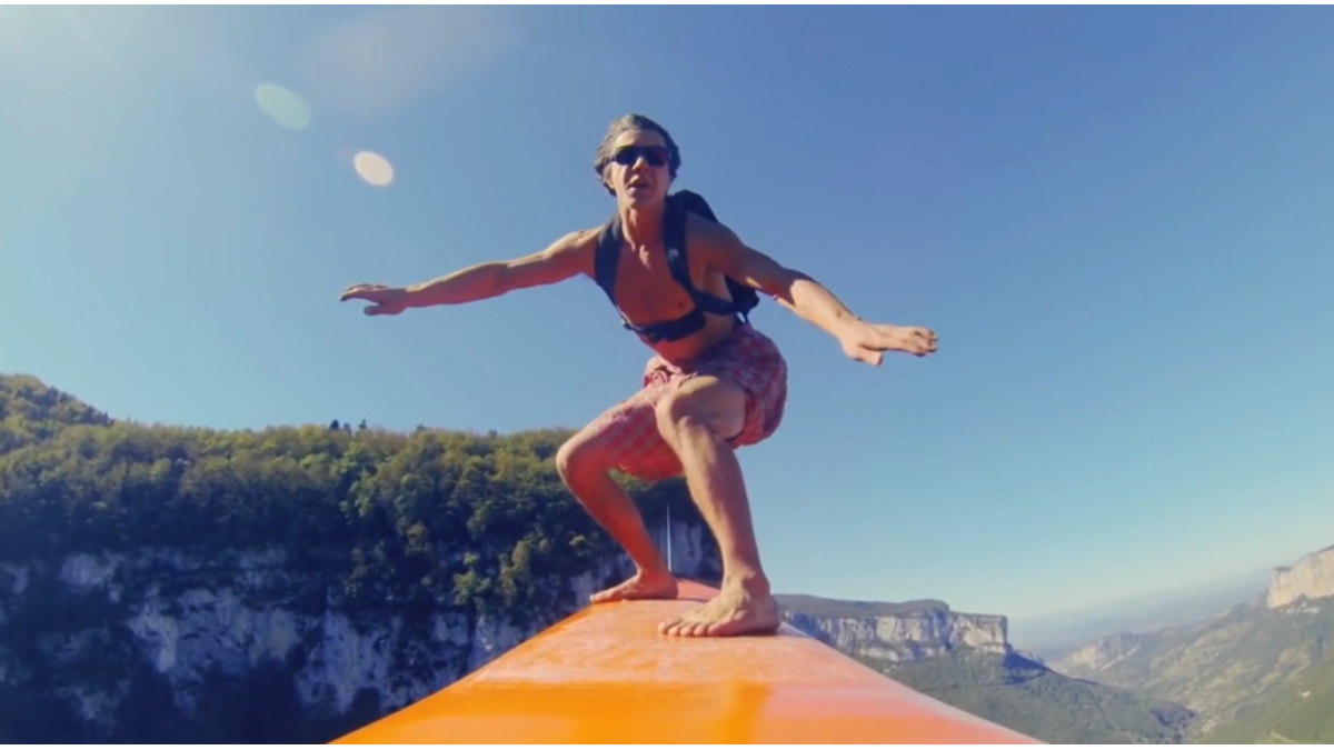 The Flying Frenchies Zipline Surf